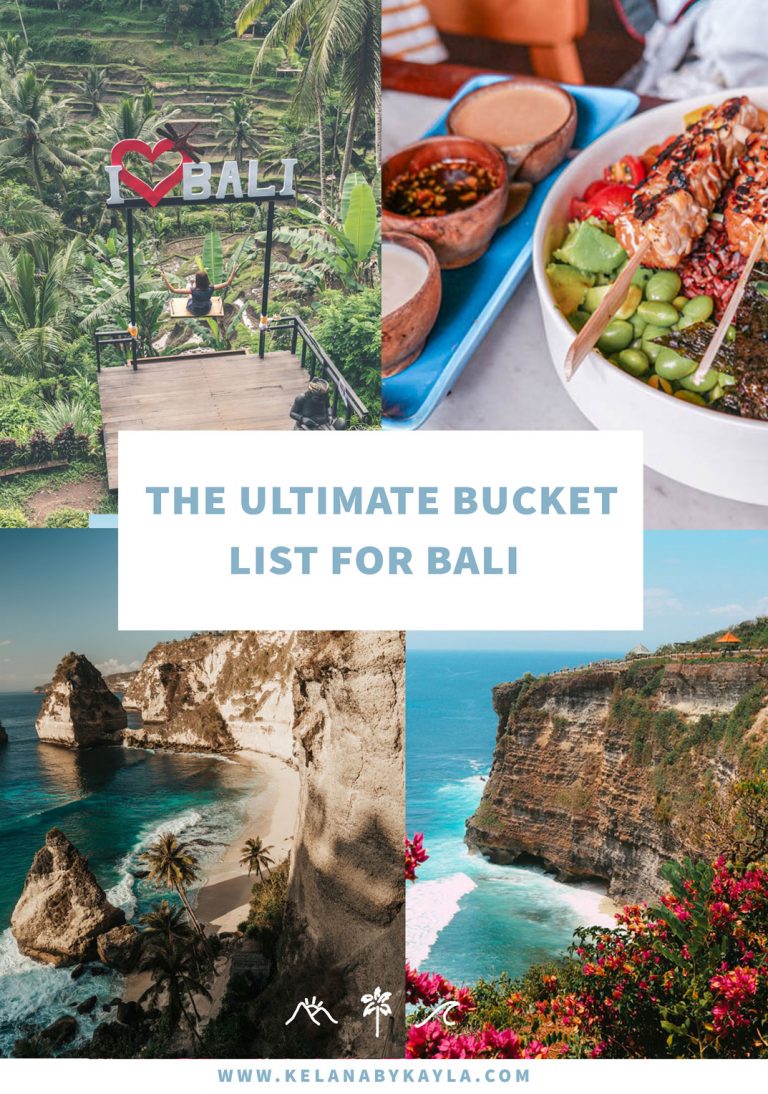 The Perfect Bali Itinerary for 10 Days- Travel Guide for your First ...