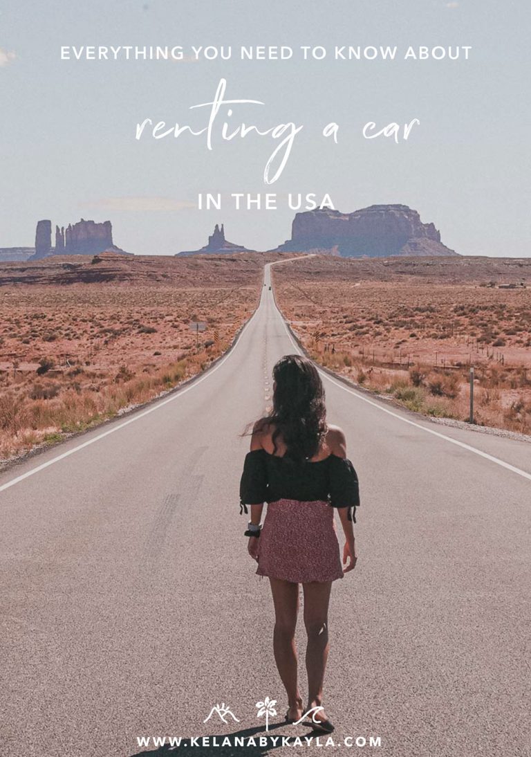 Tips on how to rent a car in the USA - Kelana by Kayla